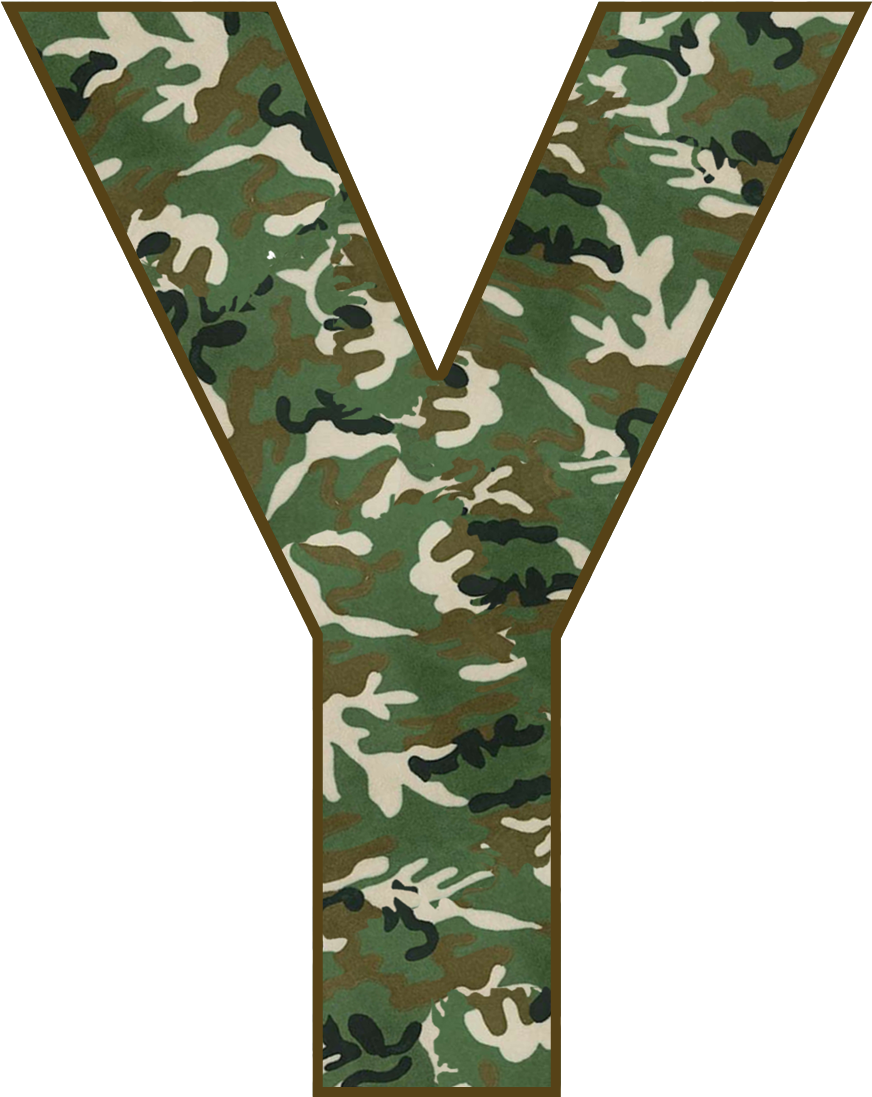 Download Image Stock Capital Letter Y Free Png Army Theme - Military ...