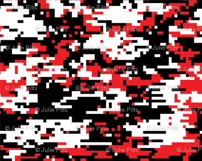 Download Digital Camo Red - Red Digital Camo - Full Size PNG Image - PNGkit