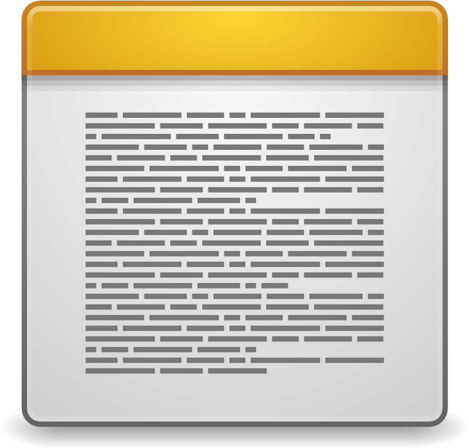 Download Transparent Apps Accessories Text Icon - Text Editor Icon - PNGkit