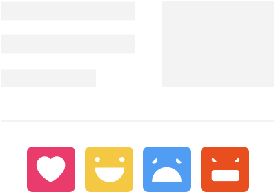 Download Reaction Buttons - Graphic Design - Full Size PNG Image - PNGkit