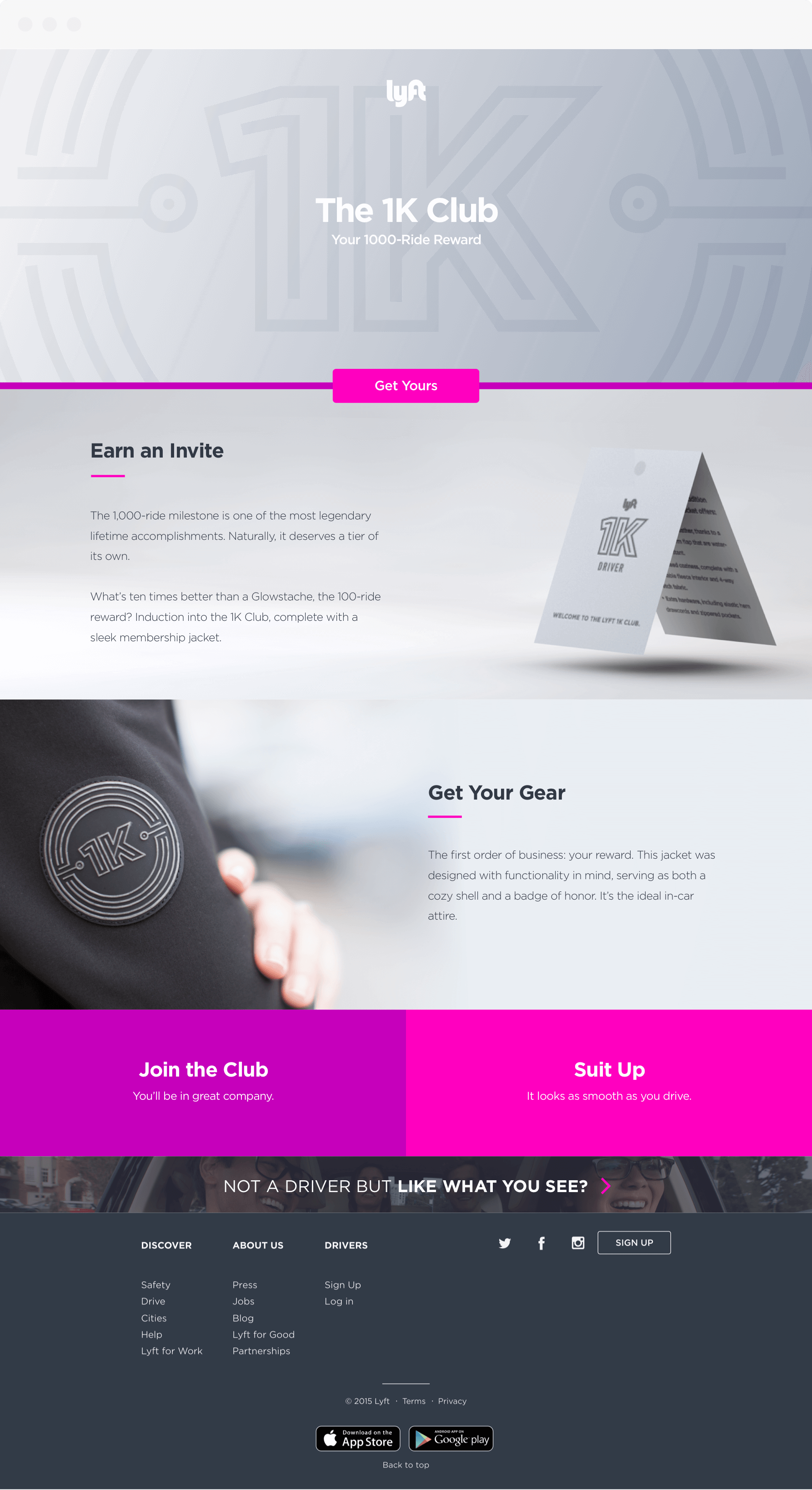 Download Lyft 1k Club - Lyft 1k Jacket - Full Size PNG Image - PNGkit