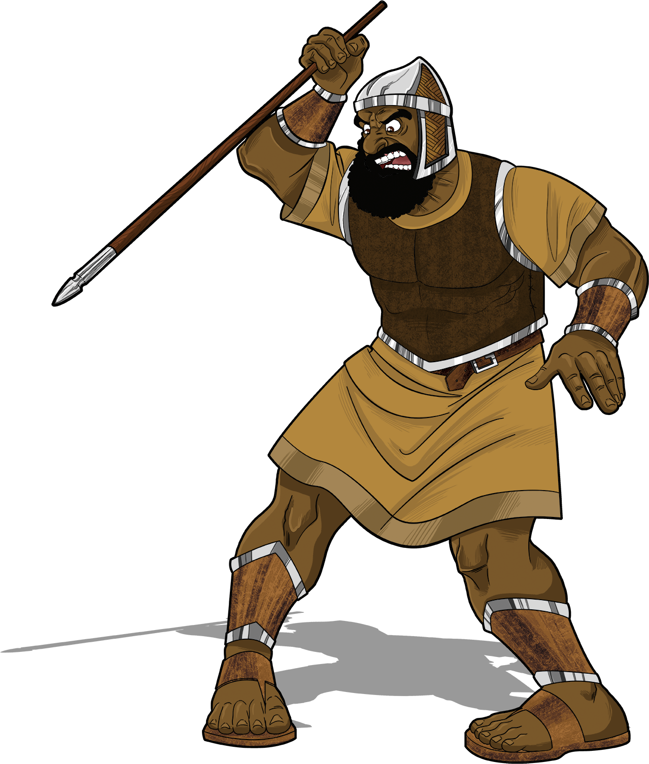 Download Giant Clipart Goliath - 9 Foot Tall Goliath - Full Size PNG ...