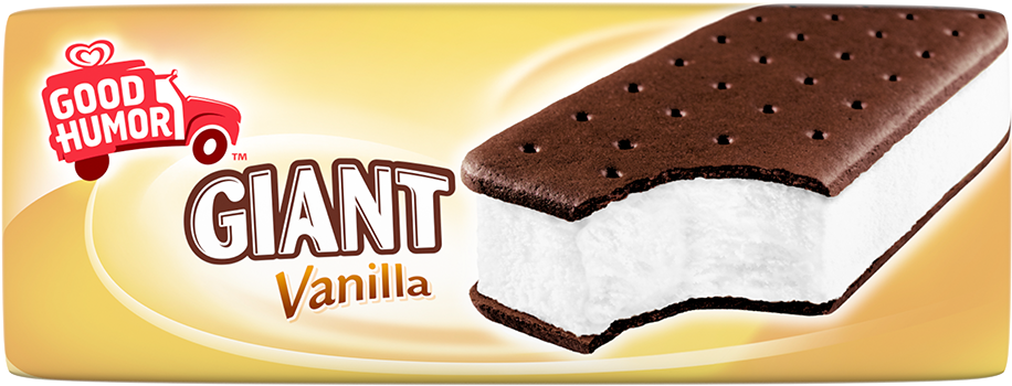 Download Good Humor Giant Neapolitan Ice Cream Sandwich - Full Size PNG ...