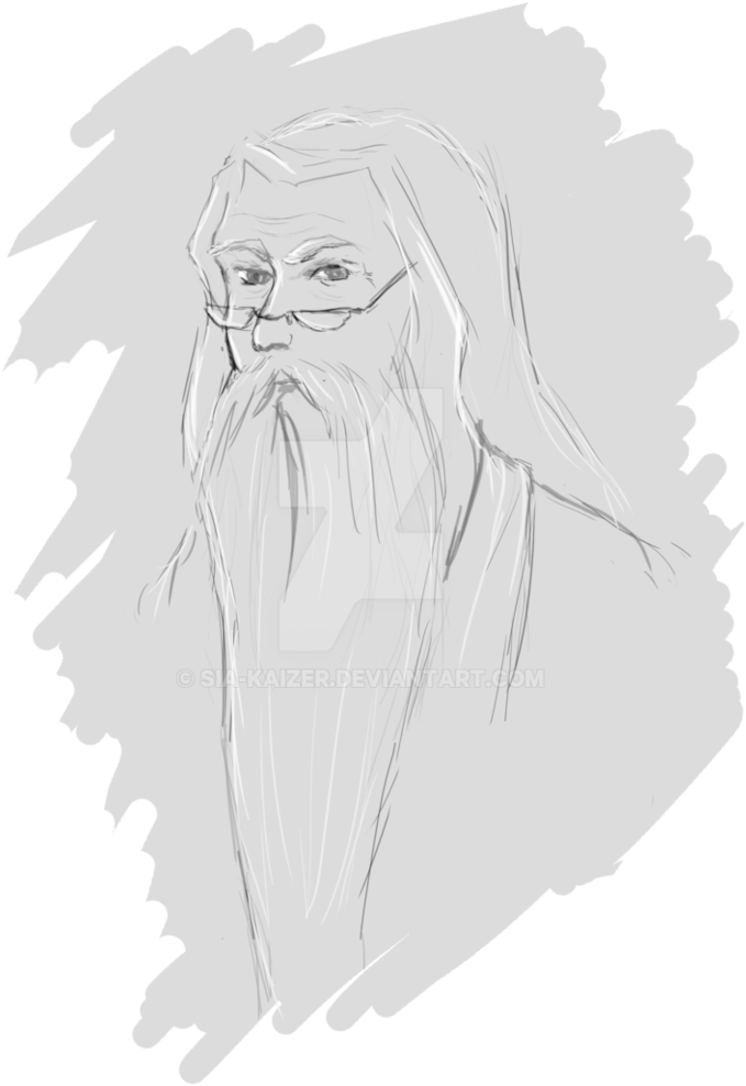 Download Clip Dumbledore Drawing - Drawing - Full Size PNG Image - PNGkit