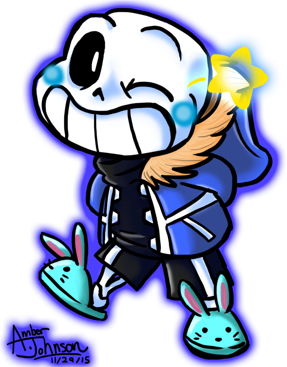 Download Chibi Sans Winking By Tabbywesa On Deviantart - Sans Winking ...