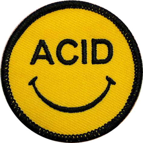 Download Acid Face Patch - Pin - Full Size PNG Image - PNGkit