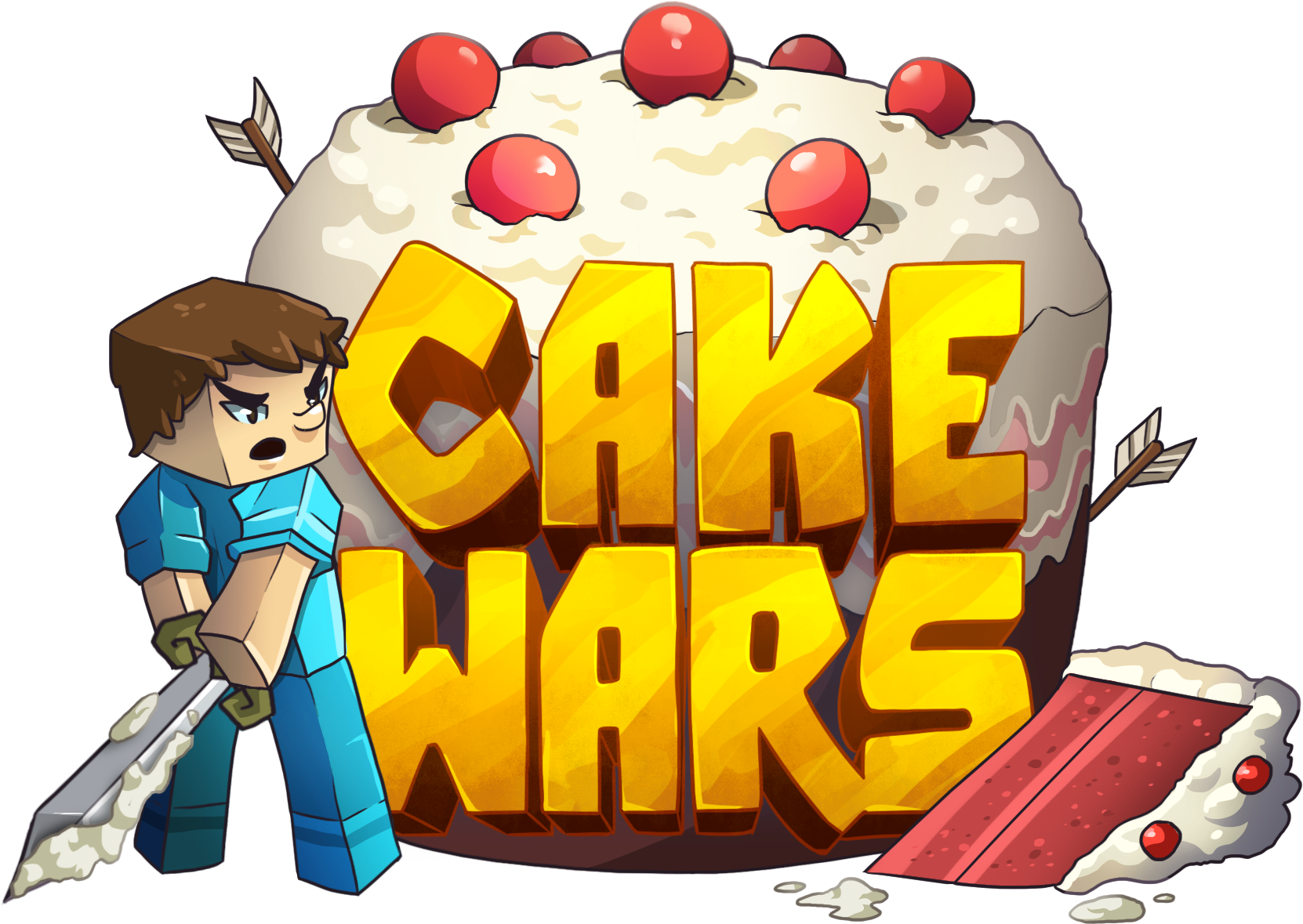 Download Minecraft Cake Wars - Full Size PNG Image - PNGkit