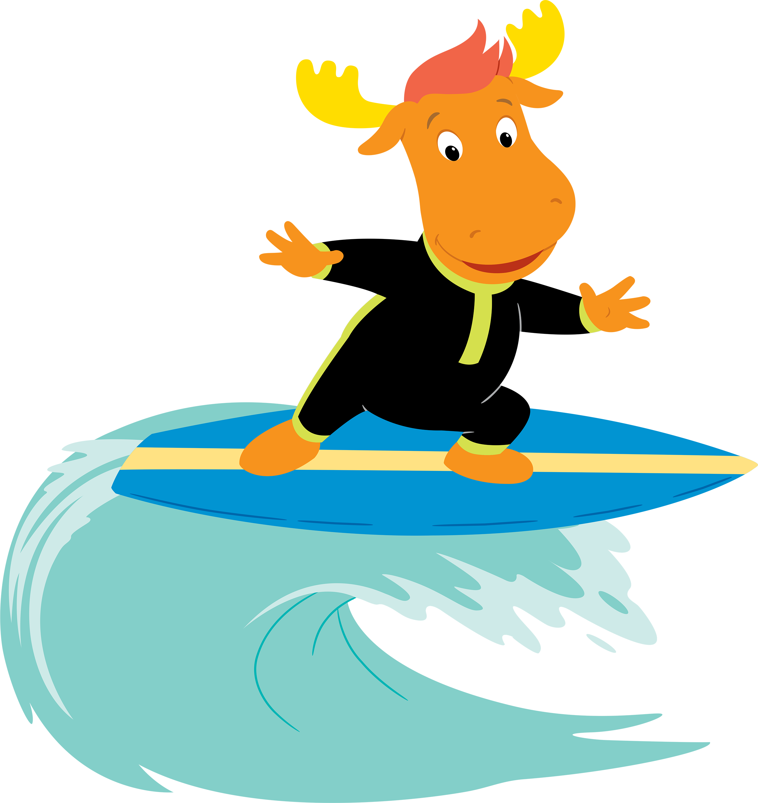 Download The Backyardigans Beach Bonanza Tyrone Surfing - Tyrone ...