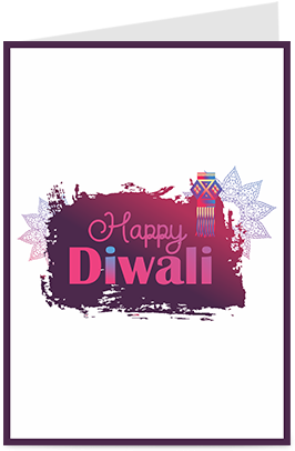 Download Abstract Diwali Greeting Card - Diwali - Full Size PNG Image ...