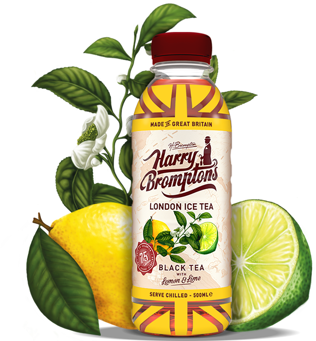Download Harry Brompton's Non-alcoholic Ice Tea Lemon & Lime - Harry ...