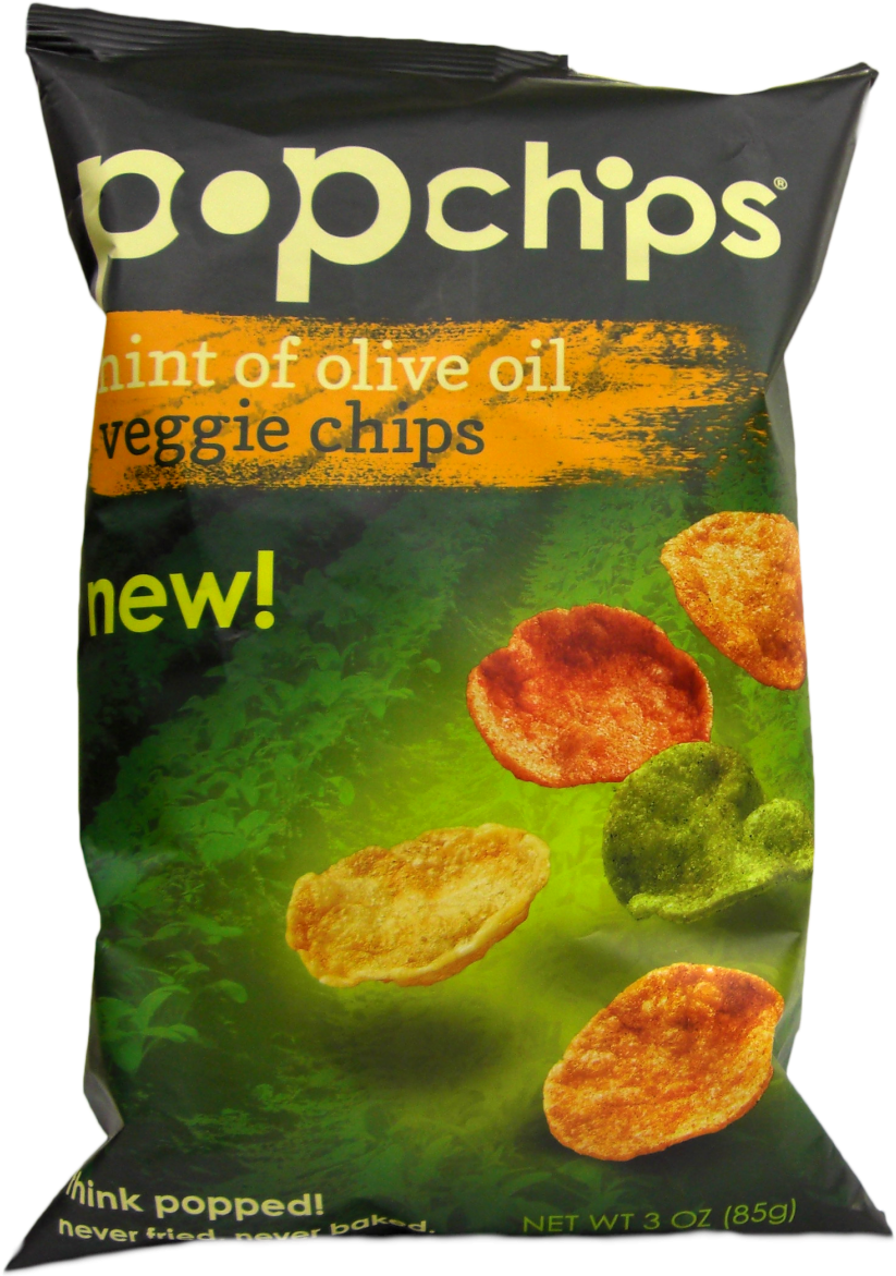 Download Popchips Veggie Chips Hint Of Olive Oil - Pop Chips Veggie ...