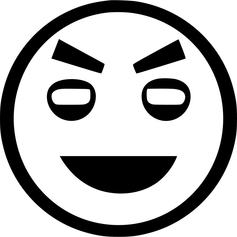 Download Angry Smiley Ha Happy Lucky Comments - Autism - Full Size PNG ...