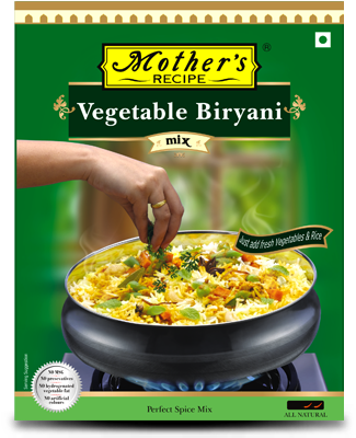 Download Veg Biryani - Vegetable Biryani Powder Recipe - Full Size PNG ...