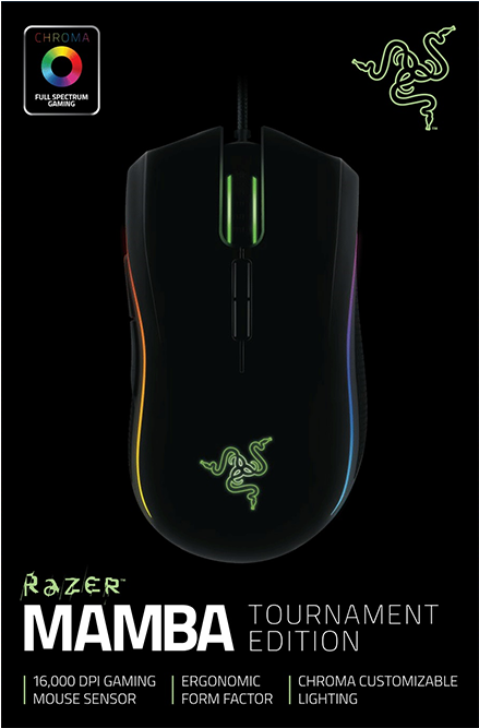 Download Razer Mamba Te - Razer Mamba Tournament Edition - Multi-color ...