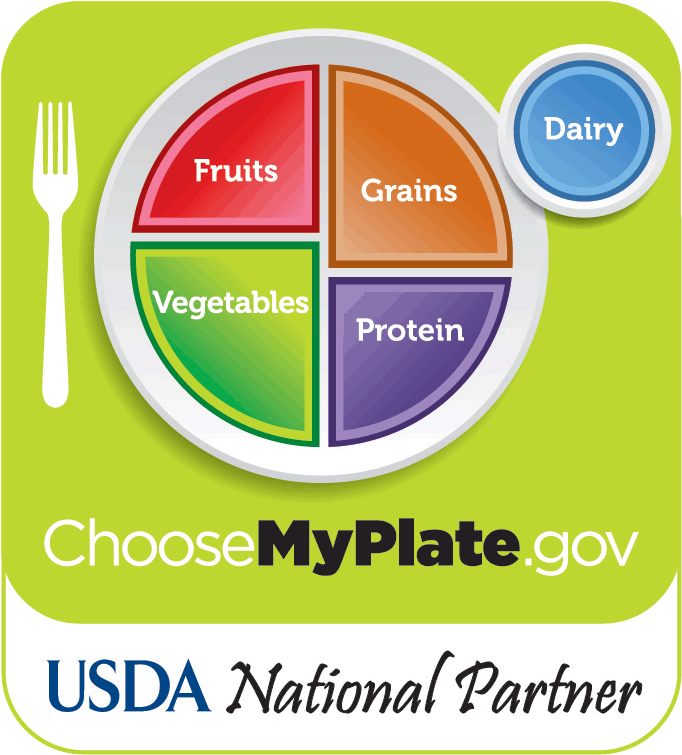 Download Usda Myplate National Partner - Choose My Plate - Full Size ...