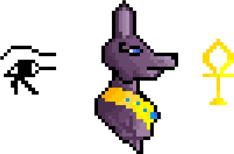 Download Anubis - Cartoon - Full Size PNG Image - PNGkit