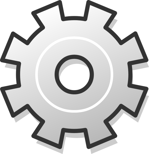 Download Transparent Cog Icon - Game Setting Button Png - PNGkit