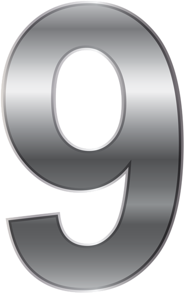 Download 0, - Silver Numbers Six Png - Full Size PNG Image - PNGkit