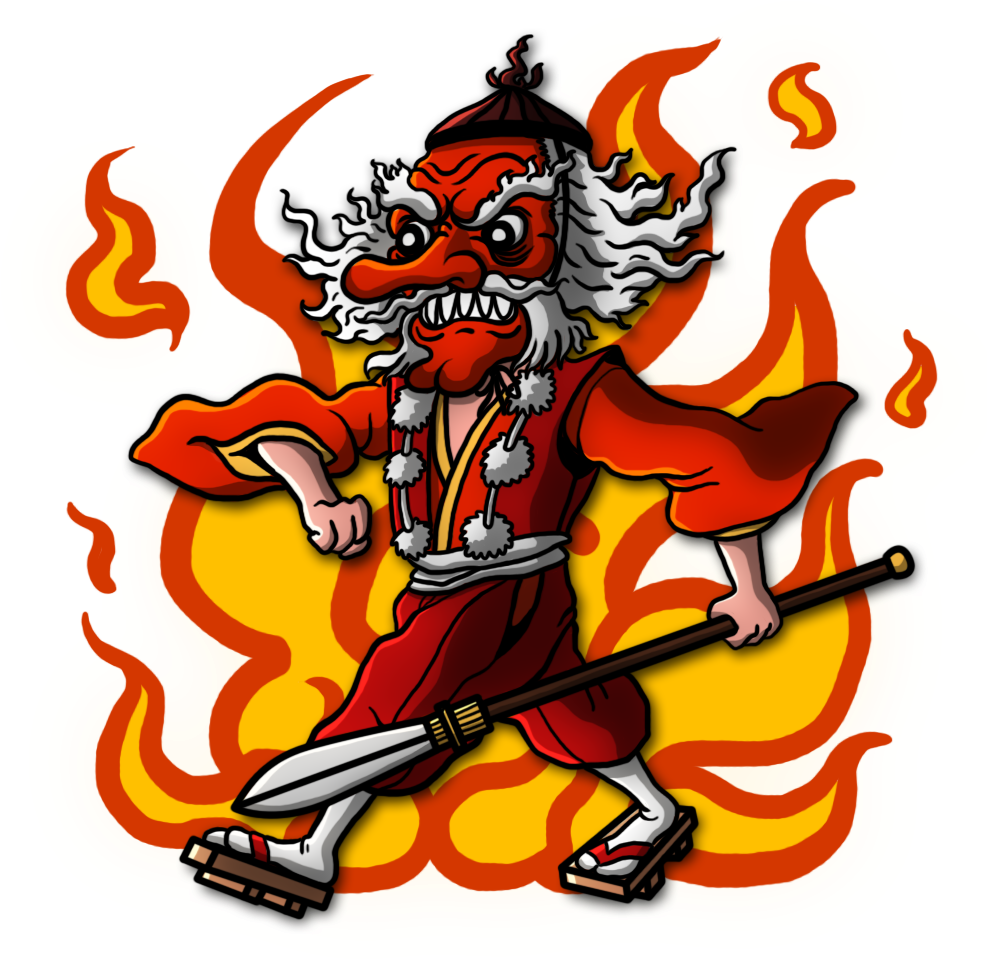 Download Firewalking Tengu Ckavanagh - Cartoon - Full Size PNG Image ...