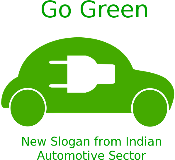 Download Automotive Sector Pledges To Go-green - Ev Charging Station ...