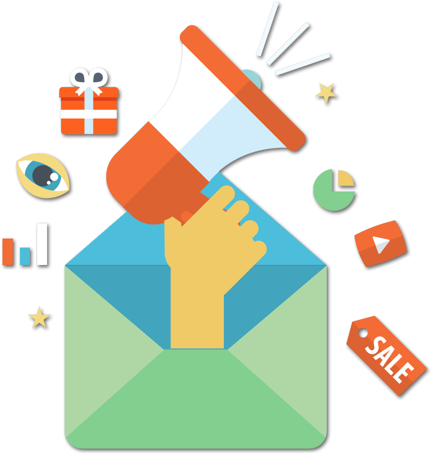 Download Automatic Email Marketing - Email Marketing - Full Size PNG ...