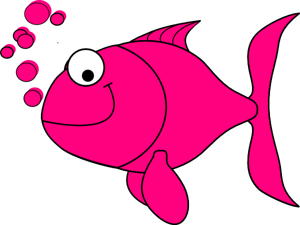 Download Tropical Fish Clipart Pink Fish - Fish Clip Art - Full Size ...