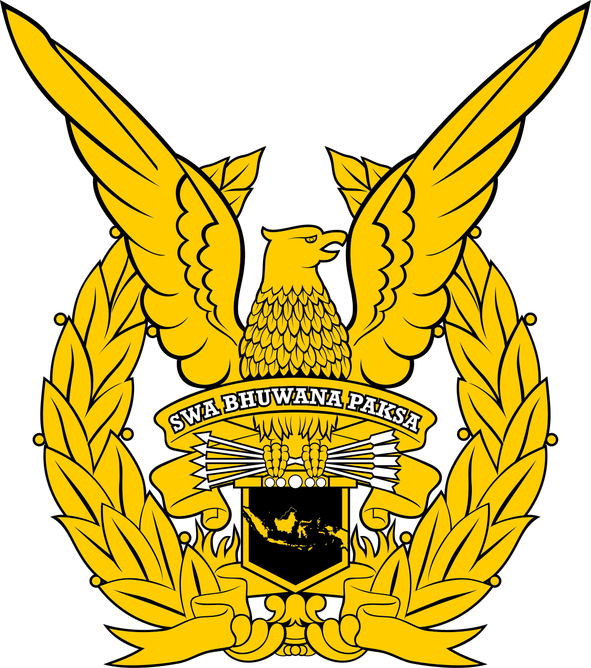 Download Lambang Swa Bhuwana Paksa - Full Size PNG Image - PNGkit