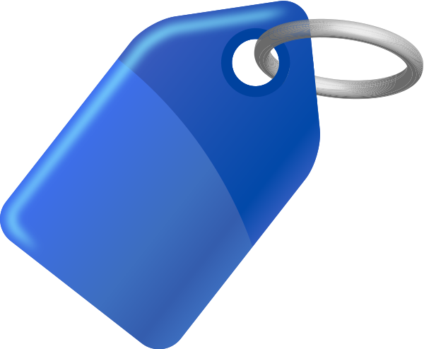 Download Tag Blue - Tag Vector Png Hd - Full Size PNG Image - PNGkit