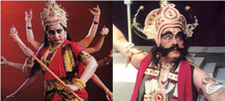 Download The Story Of The Goddess Durga - Durga Costume Of Dance - Full ...