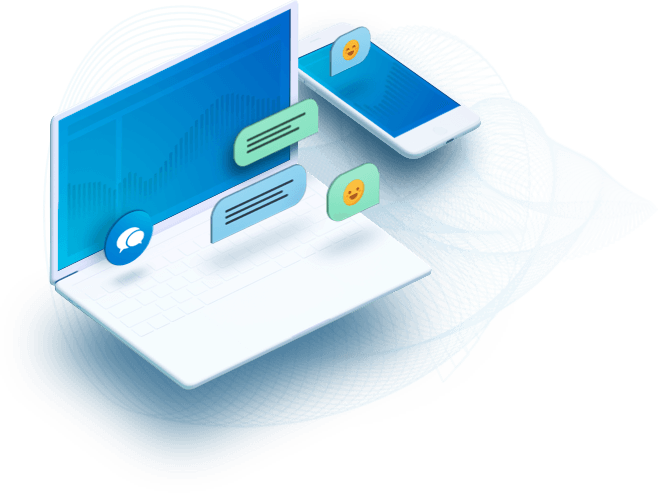 Download Live Chat Software Window With A Dummy Conversation - Software ...