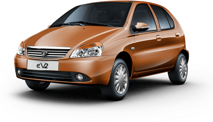 Download Tata Indica Ev2 White - Indica Color Car - Full Size PNG Image ...