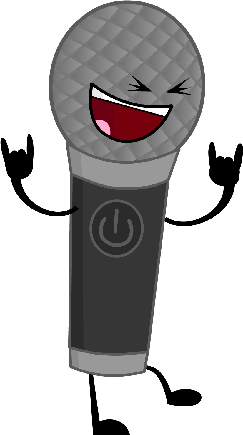 Download Microphone - Inanimate Insanity Microphone - Full Size PNG ...