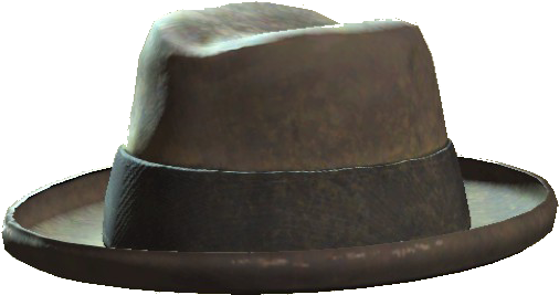 Download Crumpled Fedora - Fallout 4 Formal Hats - Full Size PNG Image ...