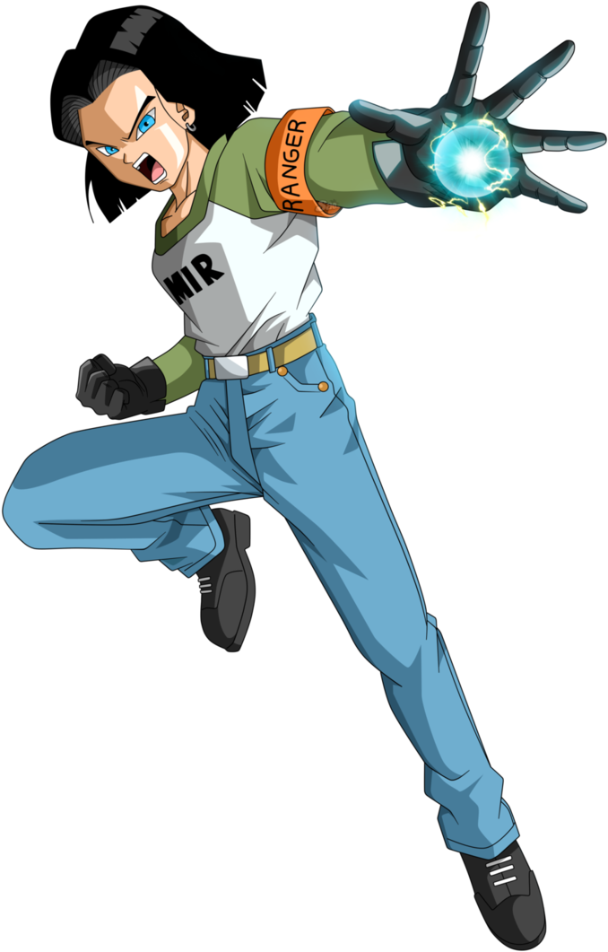 Download Android 17 By Saodvd-dbiwoh5 - Android 17 Png - Full Size PNG ...