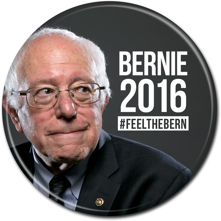 Download Bernie Sanders Button - Socialism Is Great Until You Run Out ...