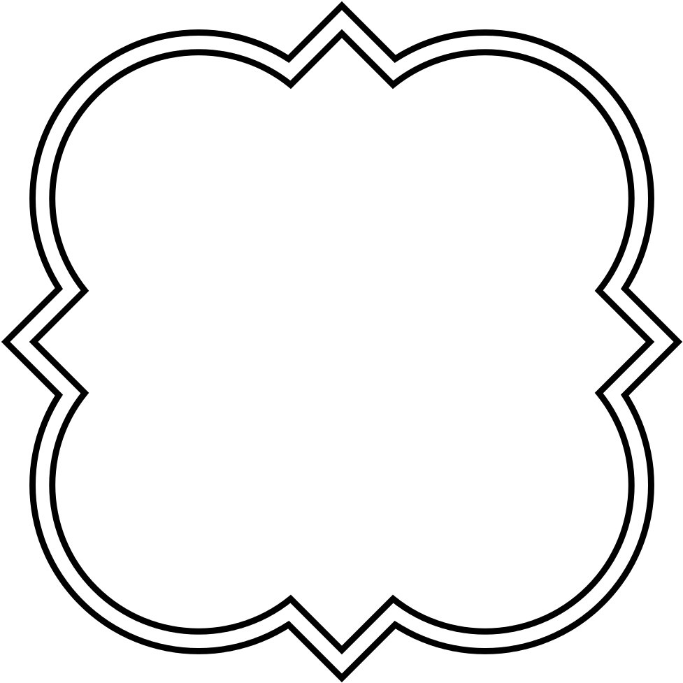 Download Quatrefoil Architectural Square - Quatrefoil Vector - Full ...