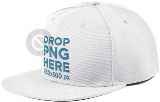 Download Side View Of A Snapback Hat Png Mockup A11706 - Baseball Cap ...