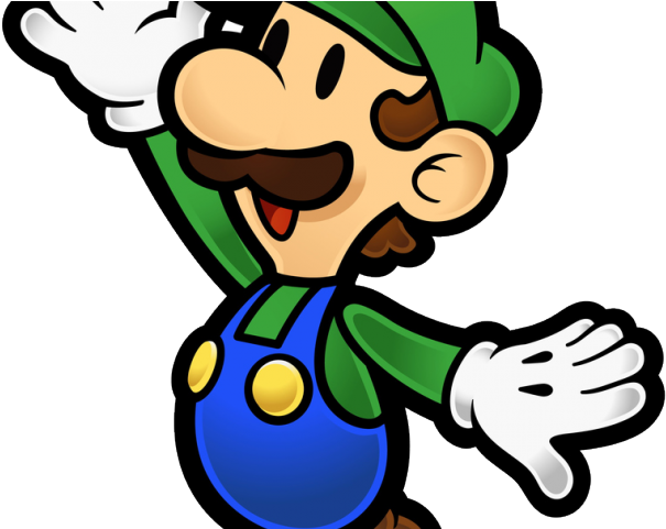 Download Luigi Clipart Cute - Paper Luigi - Full Size PNG Image - PNGkit