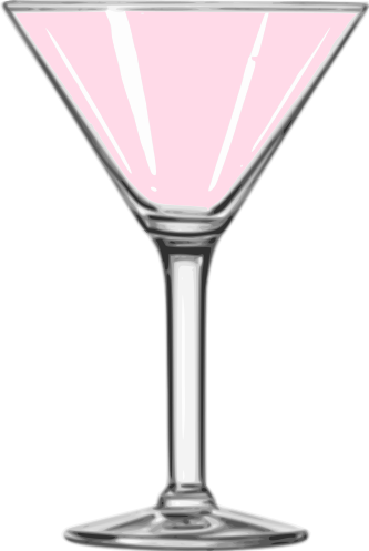 Download Cocktail Glass - Triangle Shaped Wine Glass - Full Size PNG ...