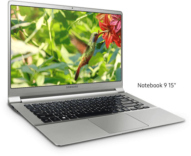 Download Notebook - Samsung 15" Notebook 9 (silver) - Full Size PNG ...