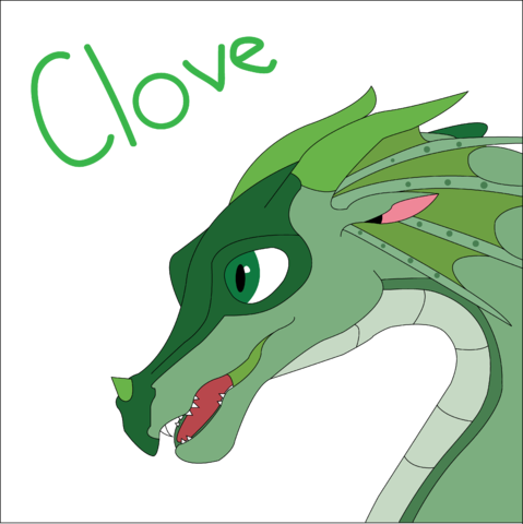 Download Transparent Clove The Rainwing - Cartoon - PNGkit