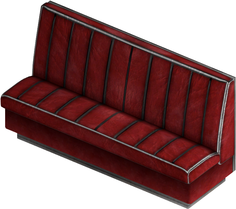 Download Diner Booth Chair - Fallout 4 Diner Booth - Full Size PNG ...