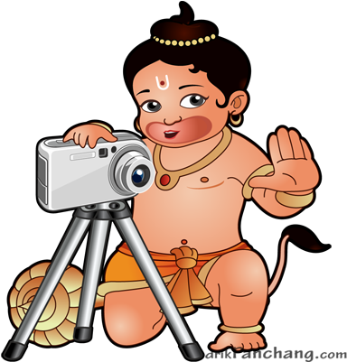 Download Bal Hanuman - Cartoon - Full Size PNG Image - PNGkit