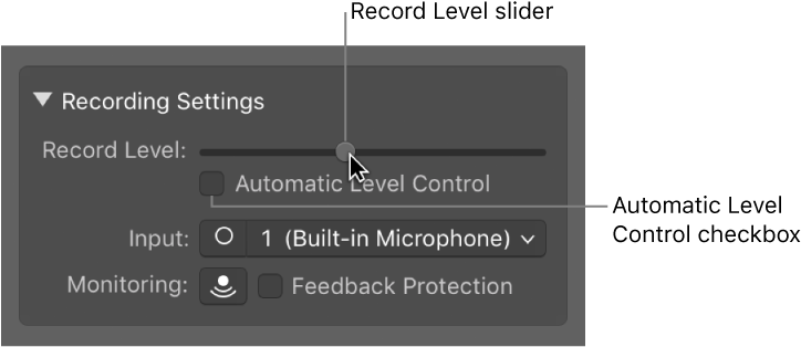 Download Transparent Record Level Slider And Automatic Level Control ...