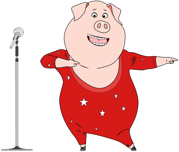Download Sing Movie Clip Art - Sing Pig Clip Art - Full Size PNG Image ...