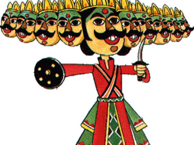 Download Ravan Ki Puja - Full Size PNG Image - PNGkit