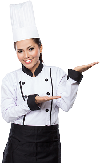 Download Indian Lady Chef Cooking - Full Size PNG Image - PNGkit
