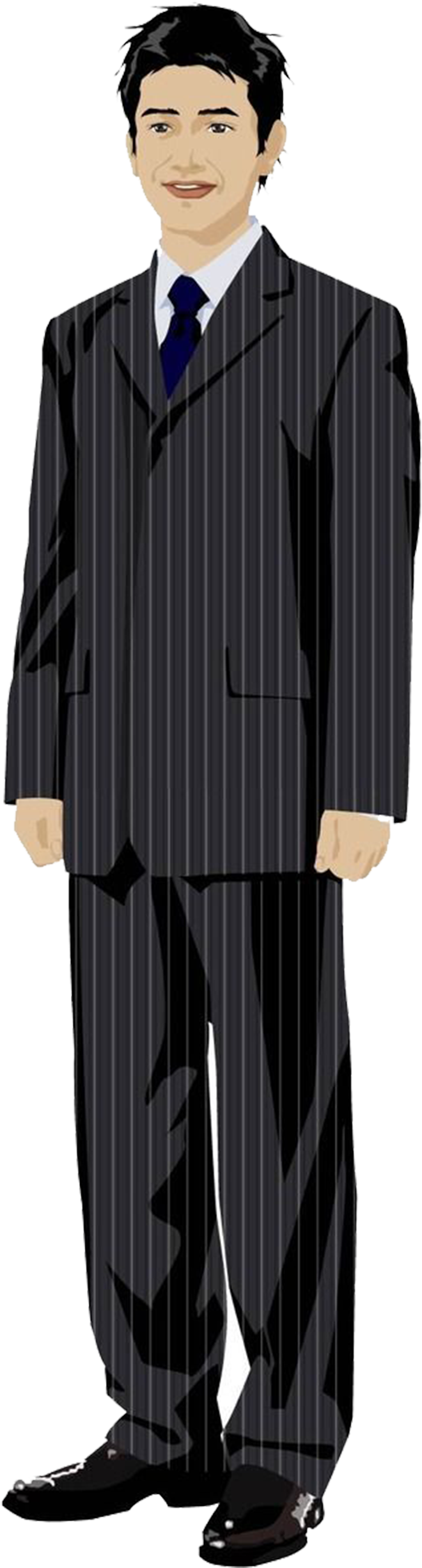 Download Cartoon Man Standing 1667*2696 Transprent Png Free - Full Size ...
