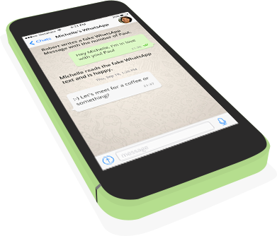 Download Fake Whatsapp Conversation - Whatsapp Mockup Chat - Full Size ...