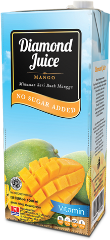 Download Diamond Uht Juice Mango 1 Lt - Diamond Juice - Full Size PNG ...